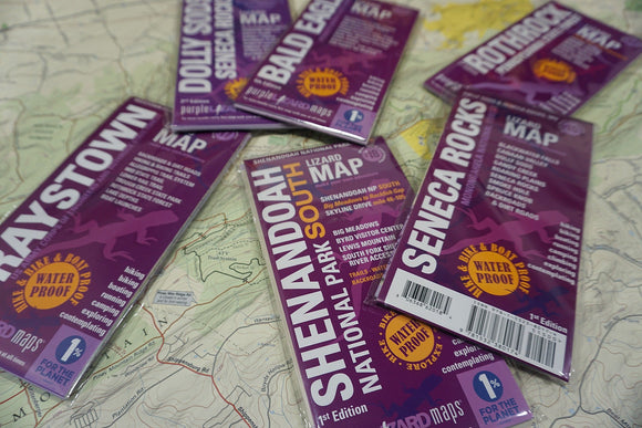 Purple Lizard Map – Organic Climbing